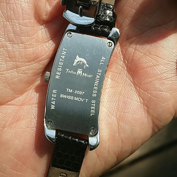 Techno Master | Accessories | Techno Master Diamond Bezel Watch | Poshmark